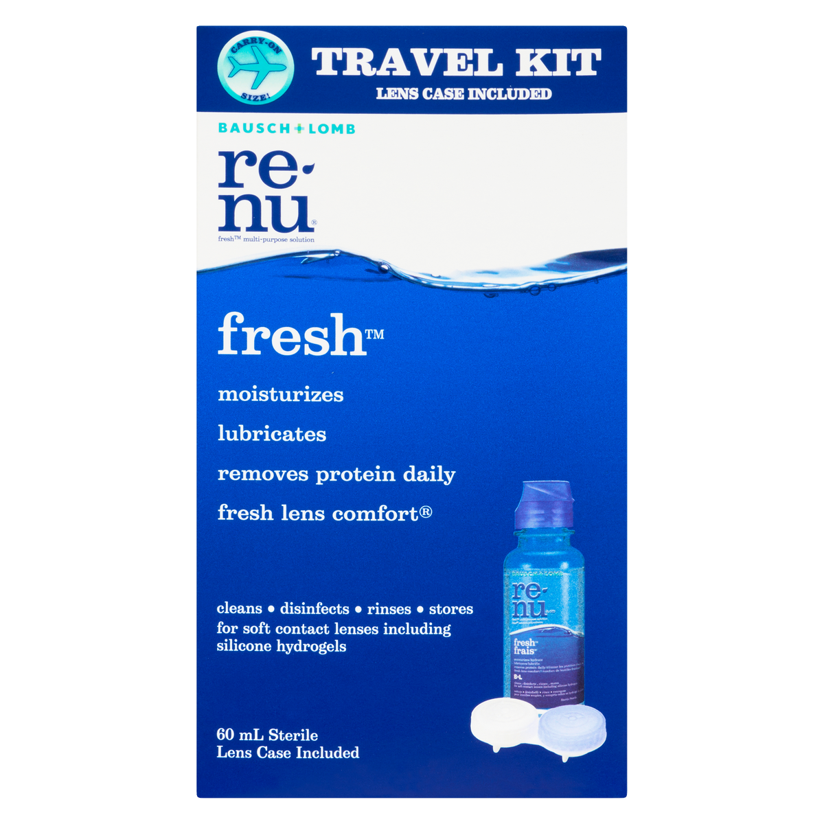 Renu Fresh Multi-Purpose Solution Travel Kit 60 ml — GreenShield ...