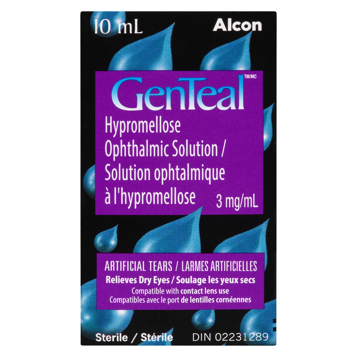 GenTeal Hypromellose Ophthalmic Solution 3 mg/ml 10 ml — GreenShield ...