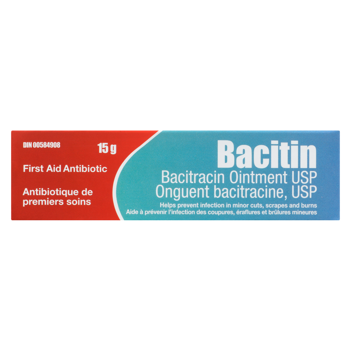 Bacitin Bacitracin Ointment USP 15 g — GreenShield Pharmacy Health Store