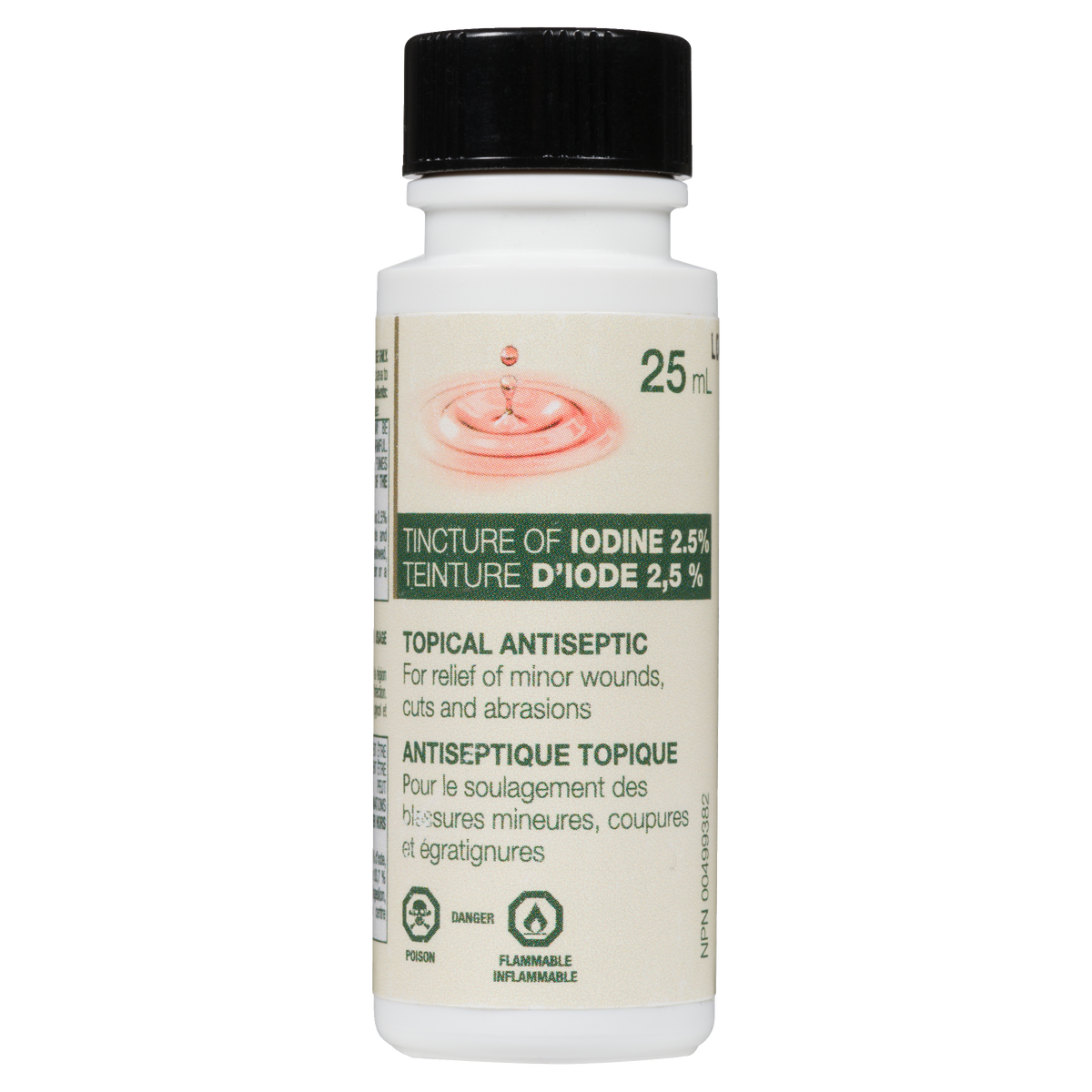 Rougier Tincture of Iodine 2.5% Topical Antiseptic 25 ml — GreenShield ...