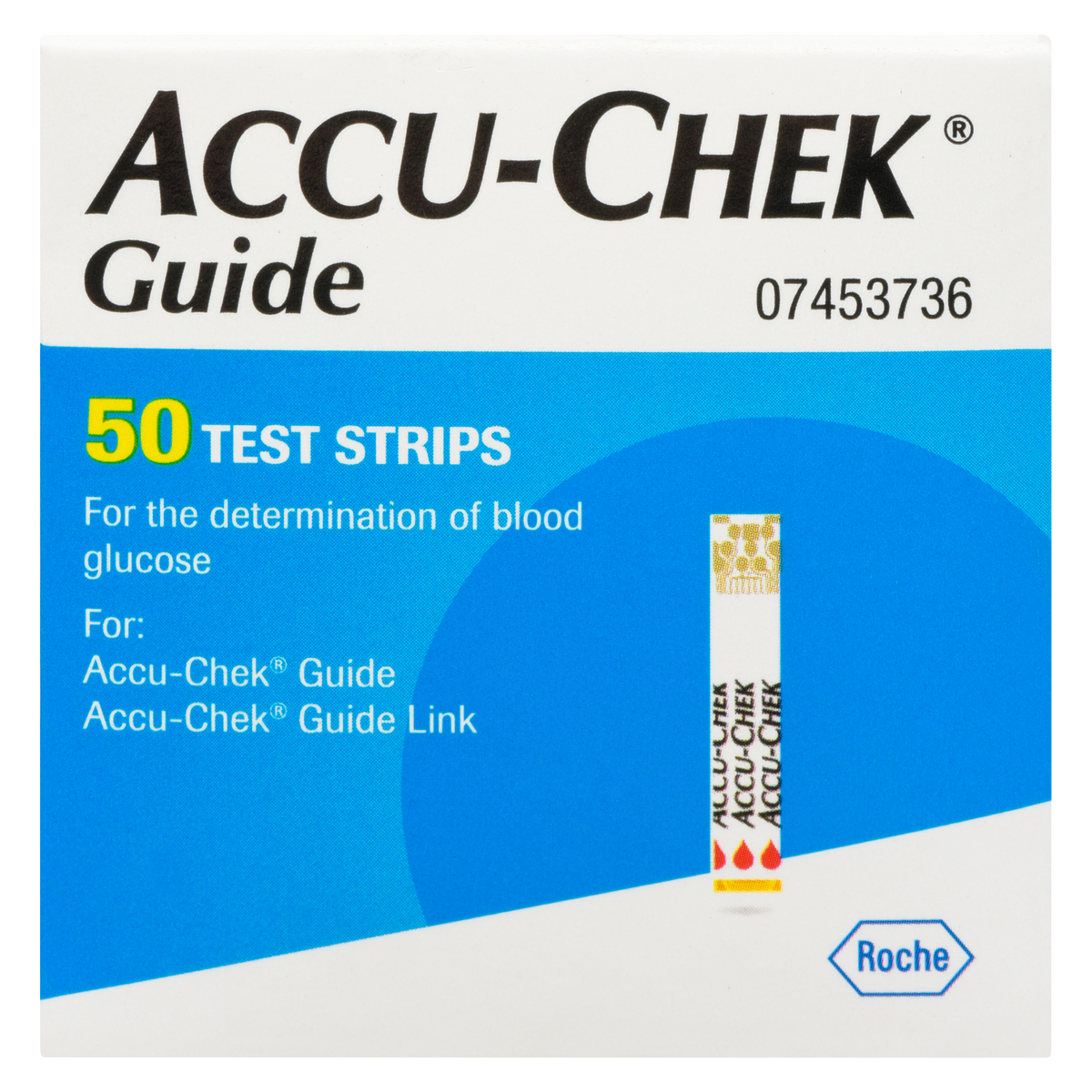 Accu-Chek Guide 50 Test Strips — GreenShield Pharmacy Health Store