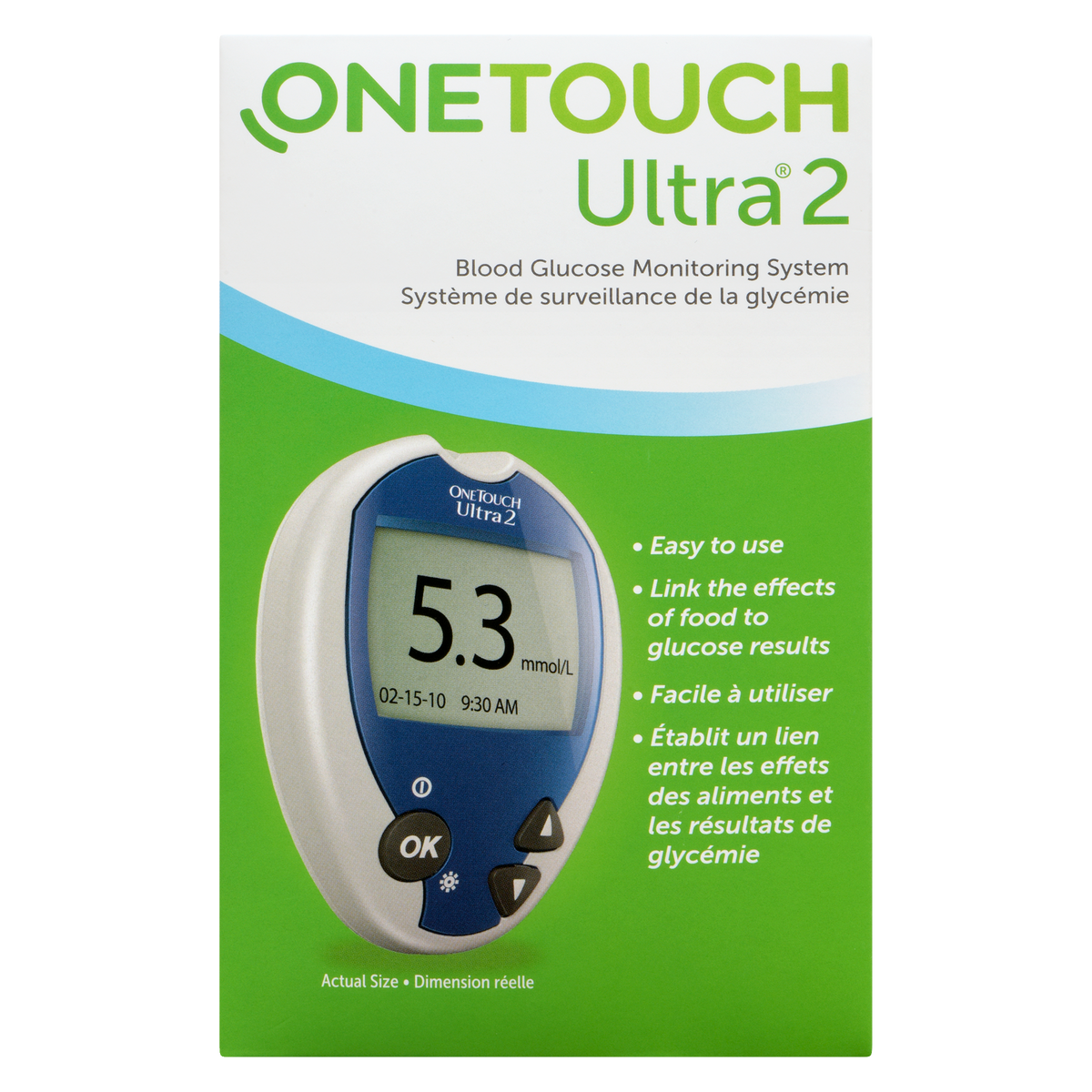 OneTouch Ultra 2 Blood Glucose Monitoring System — GreenShield Pharmacy ...