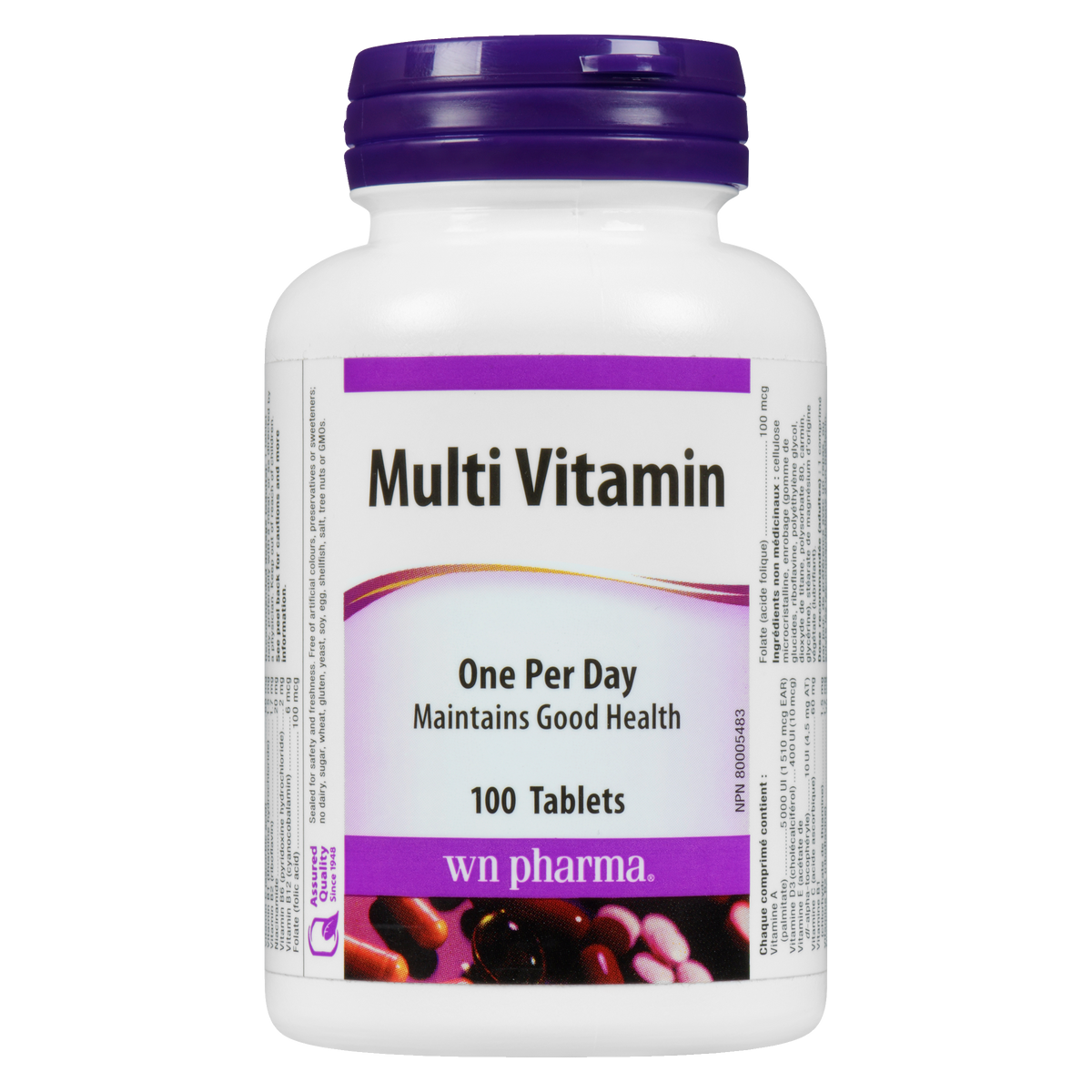 WN Pharma Multi Vitamin 100 Tablets — GreenShield Pharmacy Health Store