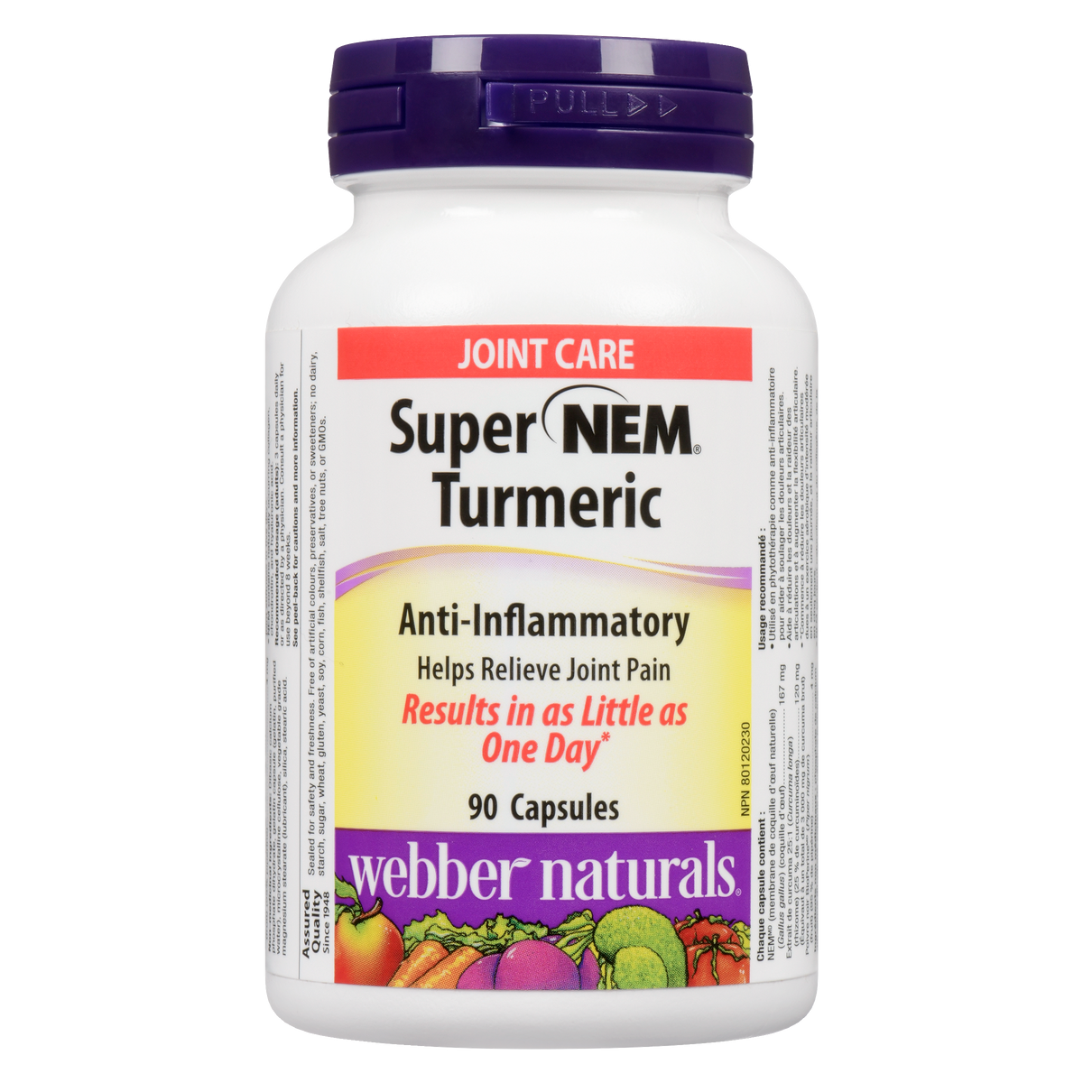 Webber Naturals Super NEM Turmeric 90 Capsules — GreenShield Pharmacy ...