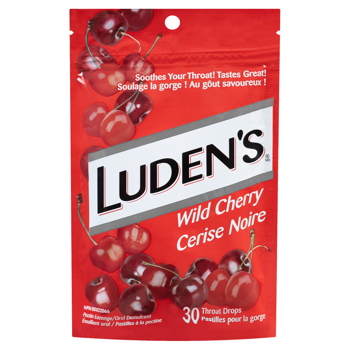 Luden's Wild Cherry 30 Throat Drops — GreenShield Pharmacy Health Store
