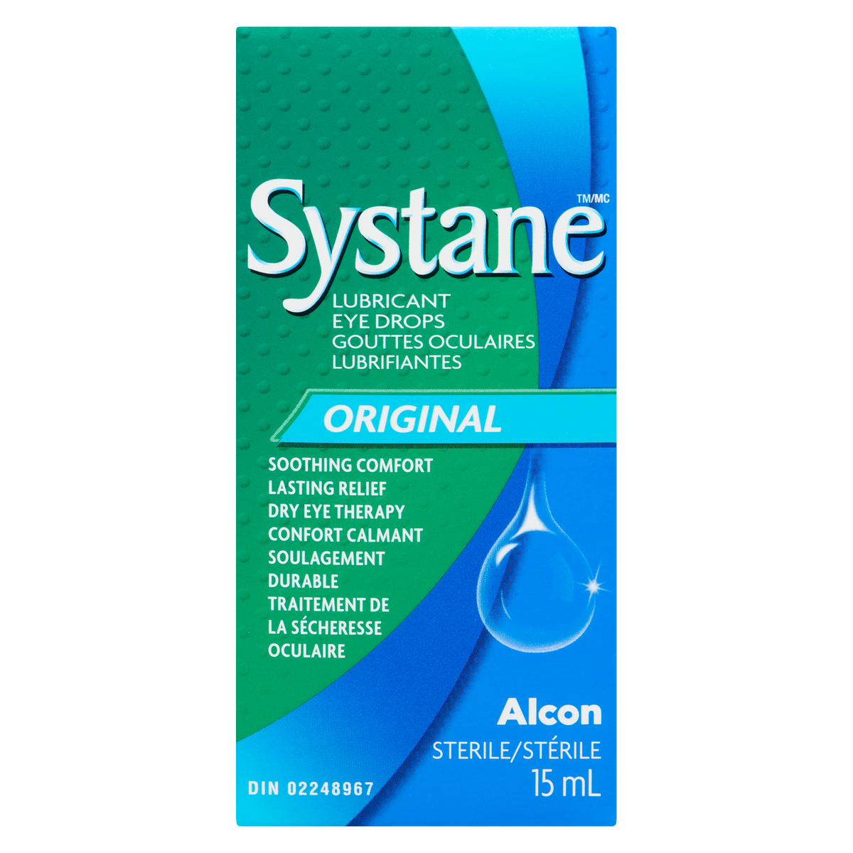 Systane Original Lubricant Eye Drops 15 ml — GreenShield Pharmacy ...