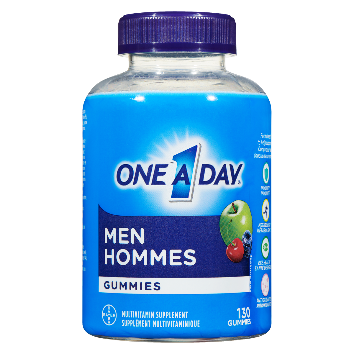 One A Day Multivitamin Supplement Men 130 Gummies — GreenShield ...