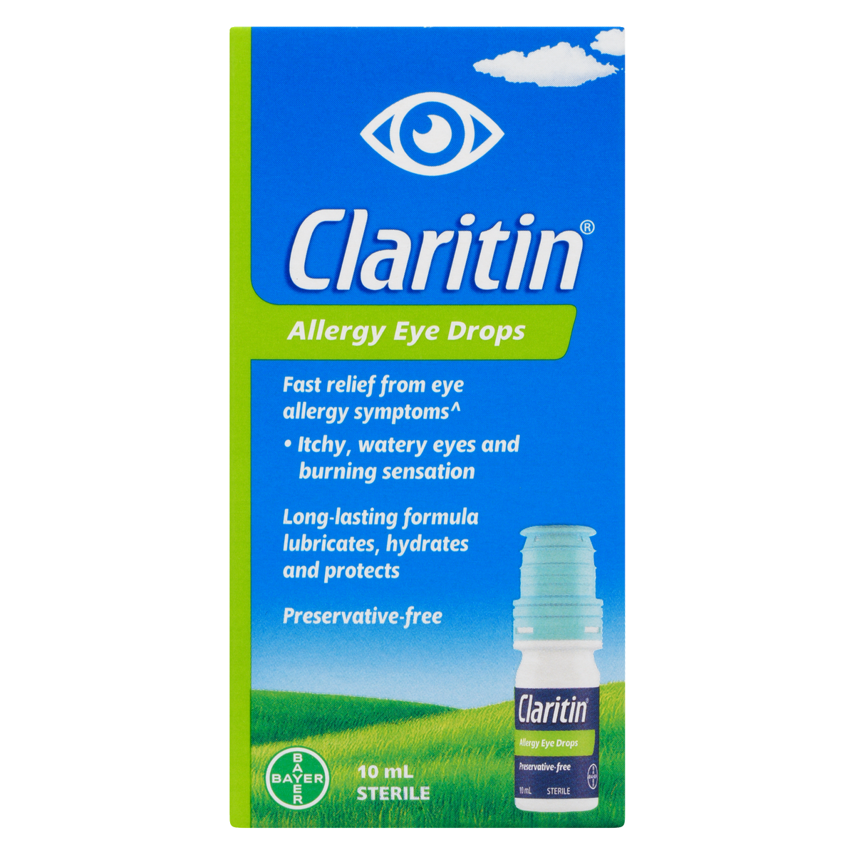 Claritin Allergy Eye Drops 10 ml — GreenShield Pharmacy Health Store