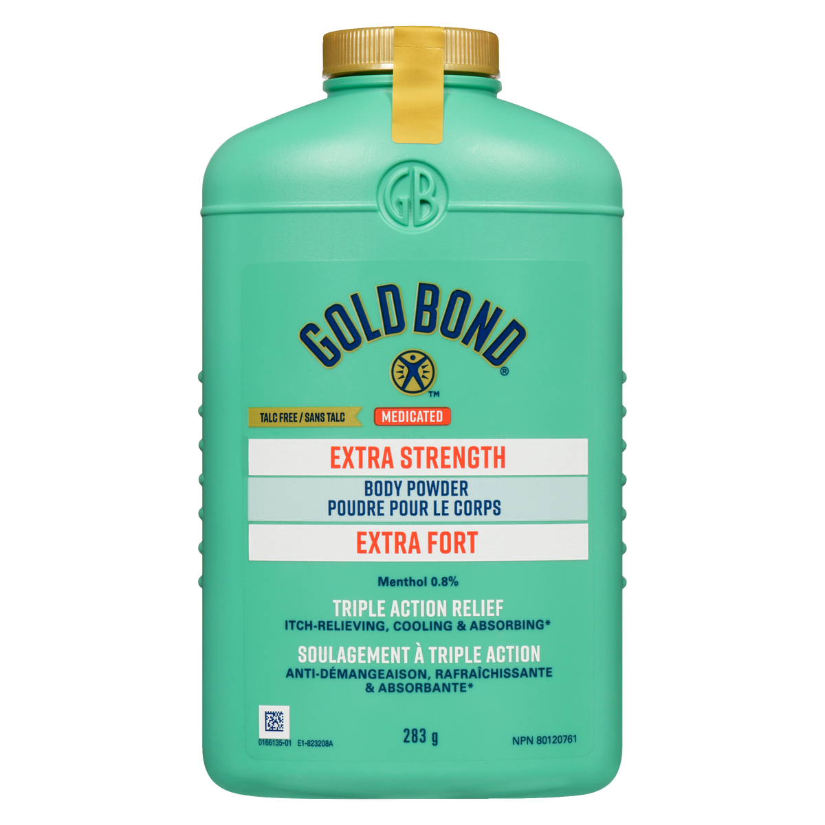Gold Bond Medicated Extra Strength Body Powder Menthol 0.8% 283 g ...