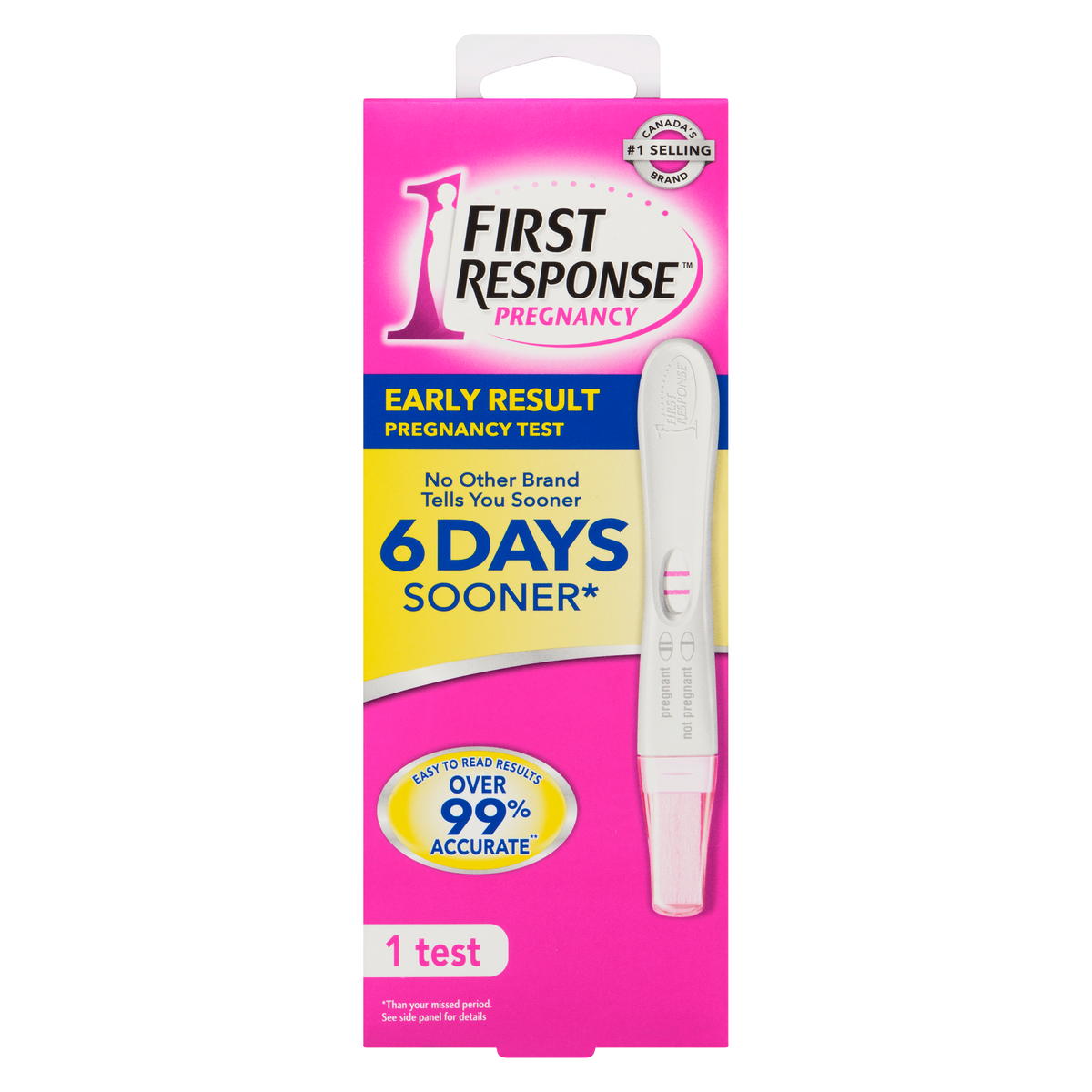 FIRST RESPONSE Early Result Pregnancy Test 1 Test — GreenShield ...
