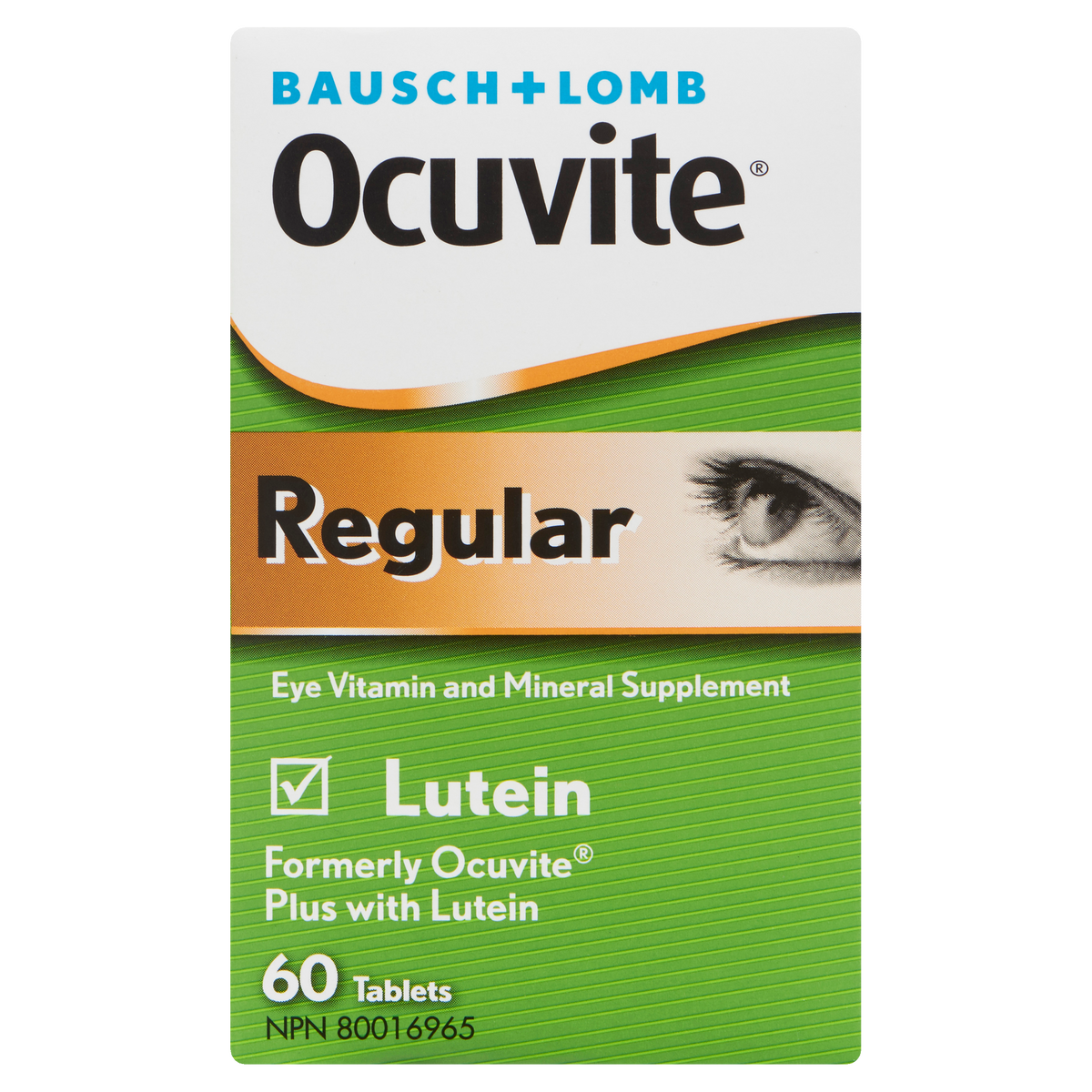 Ocuvite Regular Lutein 60 Tablets — GreenShield Pharmacy Health Store