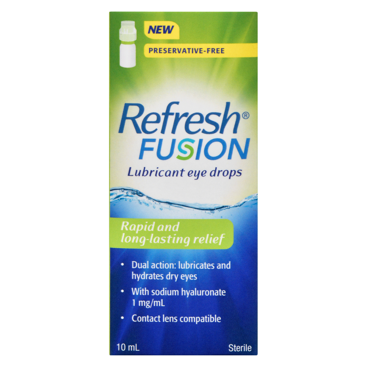 Refresh Fusion Lubricant Eye Drops 10 ml — GreenShield Pharmacy Health ...
