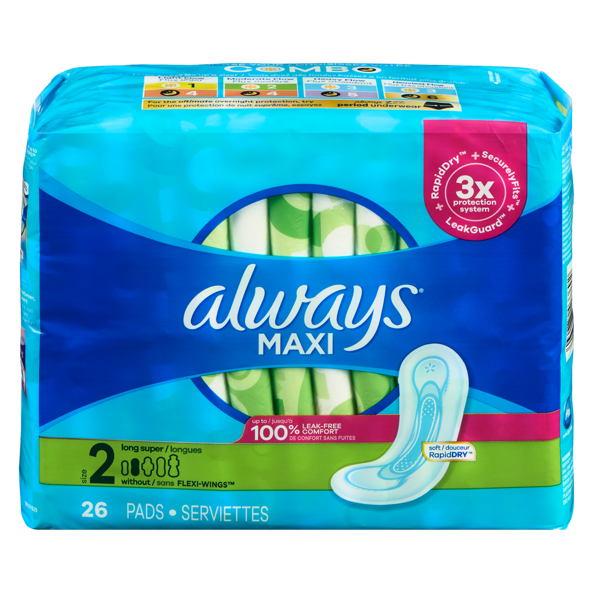 Always Maxi Pad Long Super — GreenShield Pharmacy Health Store