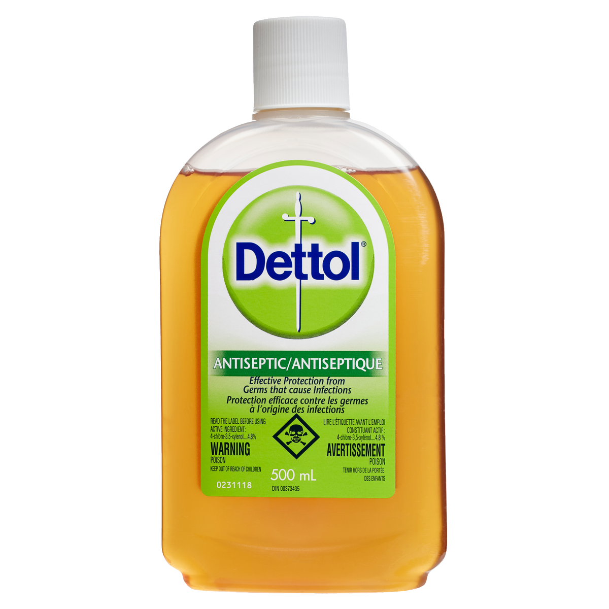 Dettol Antiseptic 500 ml — GreenShield Pharmacy Health Store
