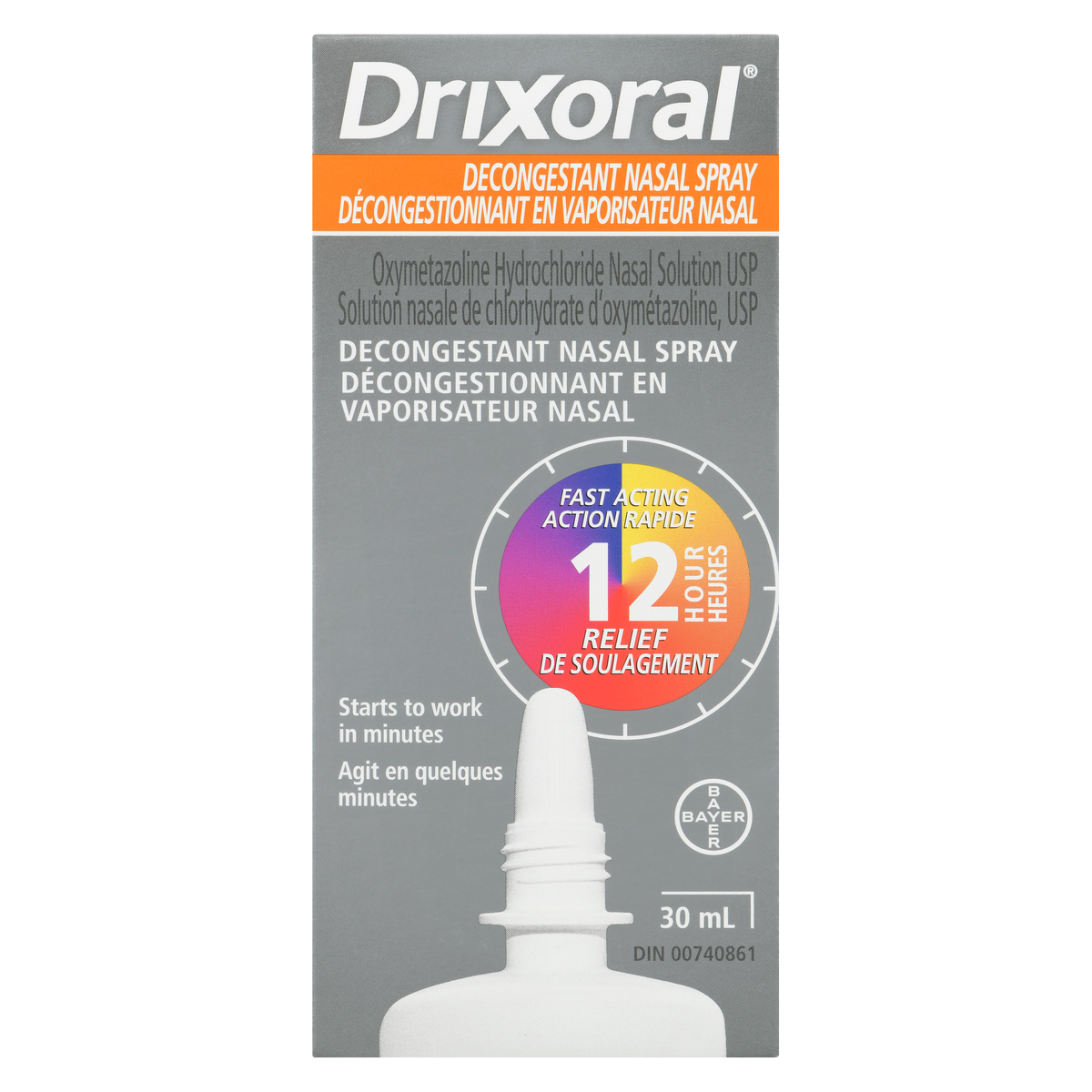 Drixoral Decongestant Nasal Spray 30 ml — GreenShield Pharmacy Health Store