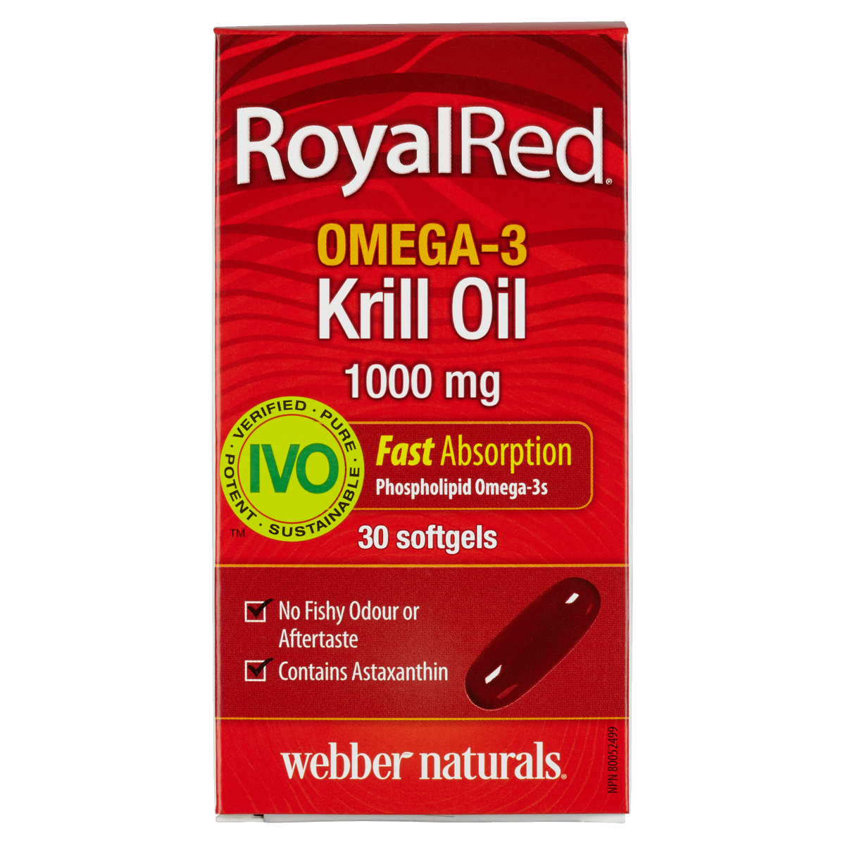 Royal Red Omega-3 Krill Oil 1000 mg 30 Softgels — GreenShield Pharmacy ...