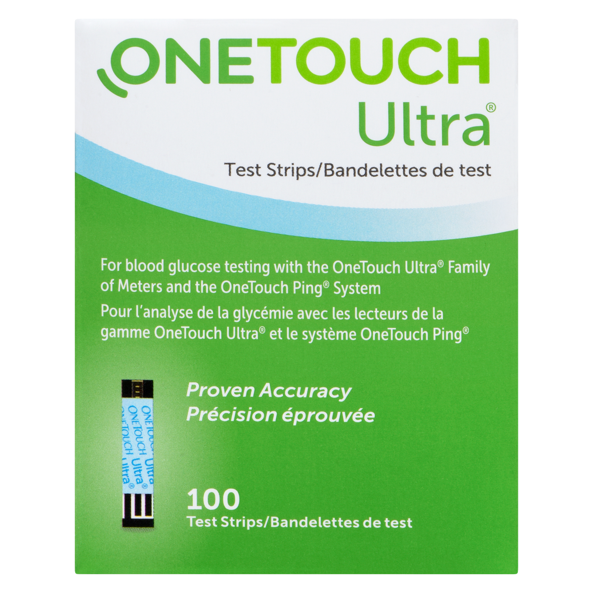 OneTouch Ultra Test Strips 100 Test Strips — GreenShield Pharmacy ...