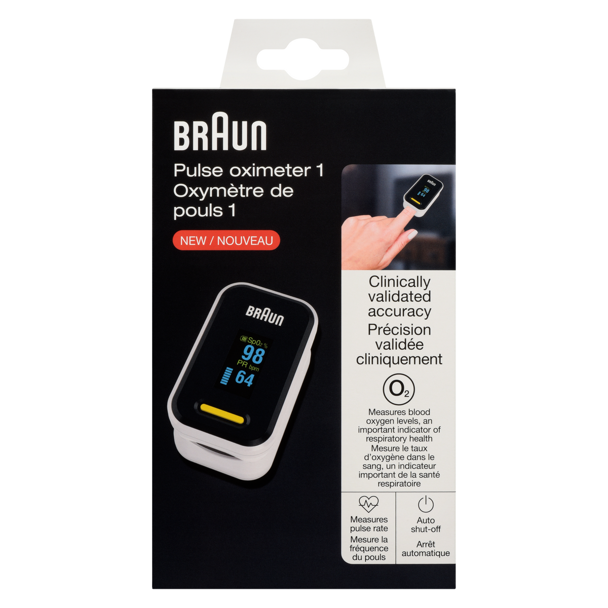 Braun Pulse Oximeter 1 — GreenShield Pharmacy Health Store