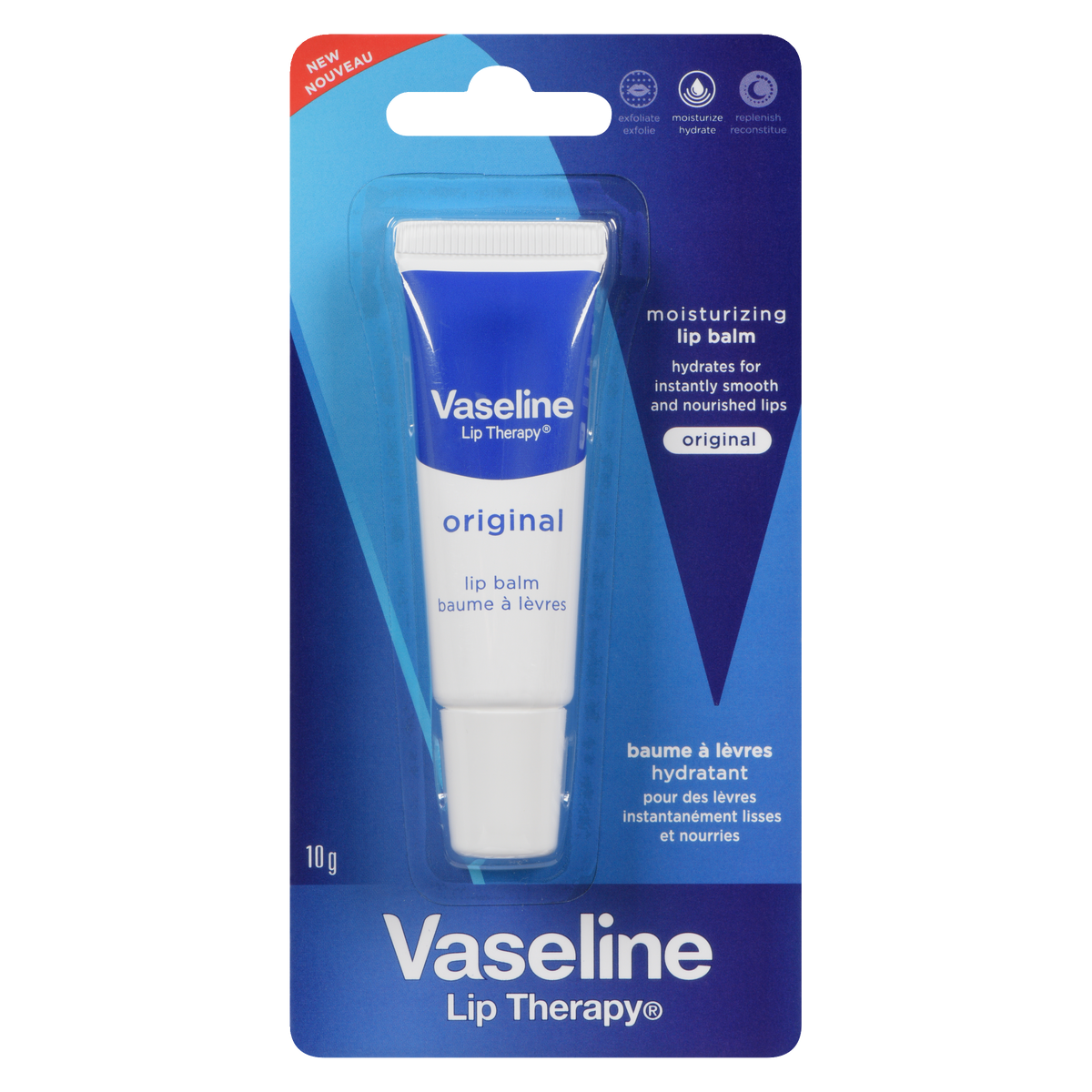 Vaseline Lip Therapy Moisturizing Lip Balm Original 10 g — GreenShield ...