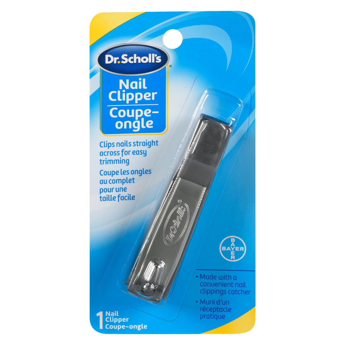 Dr. Scholl's Nail Clipper 1 Nail Clipper — GreenShield Pharmacy