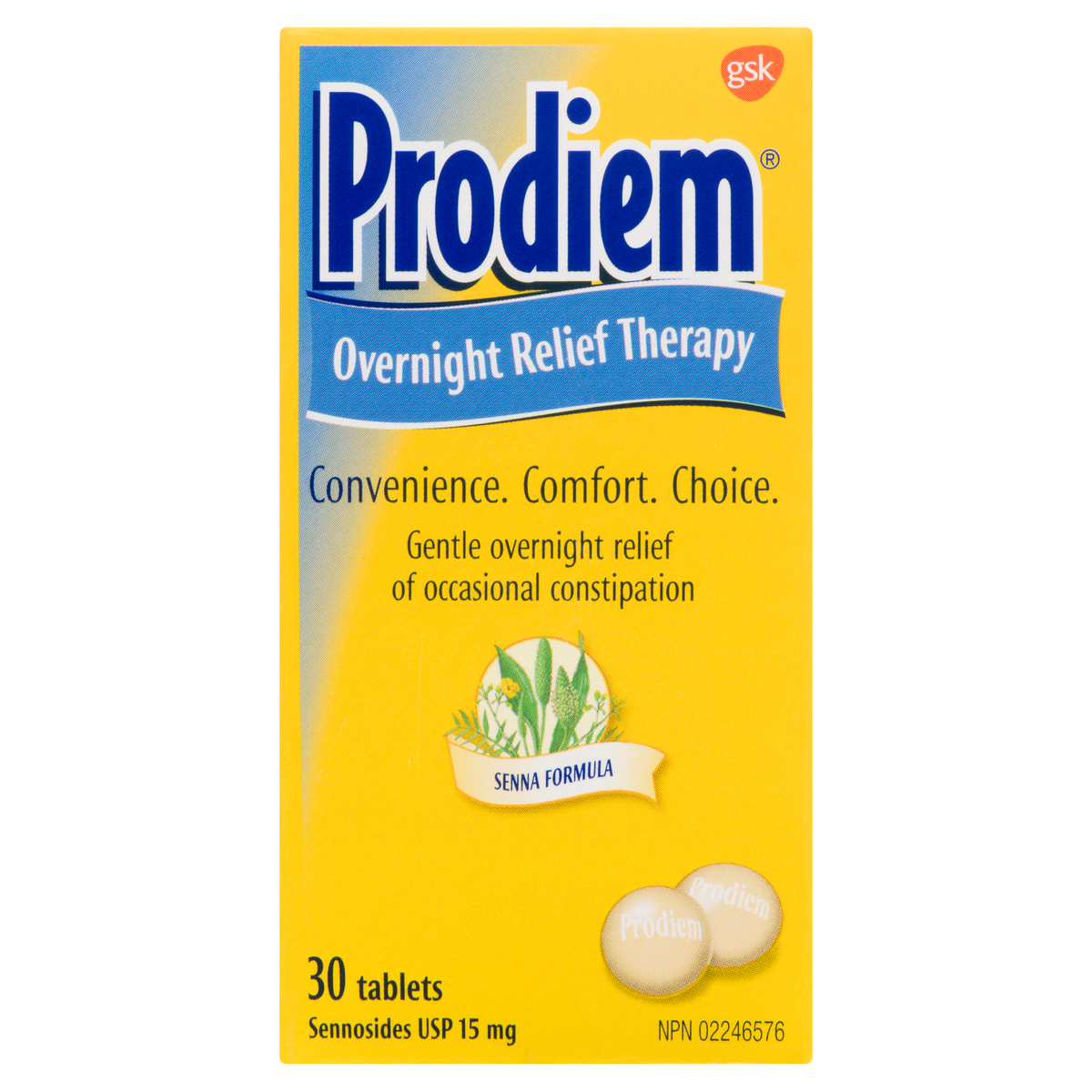 Prodiem Sennosides USP 15 mg 30 Tablets — GreenShield Pharmacy Health Store