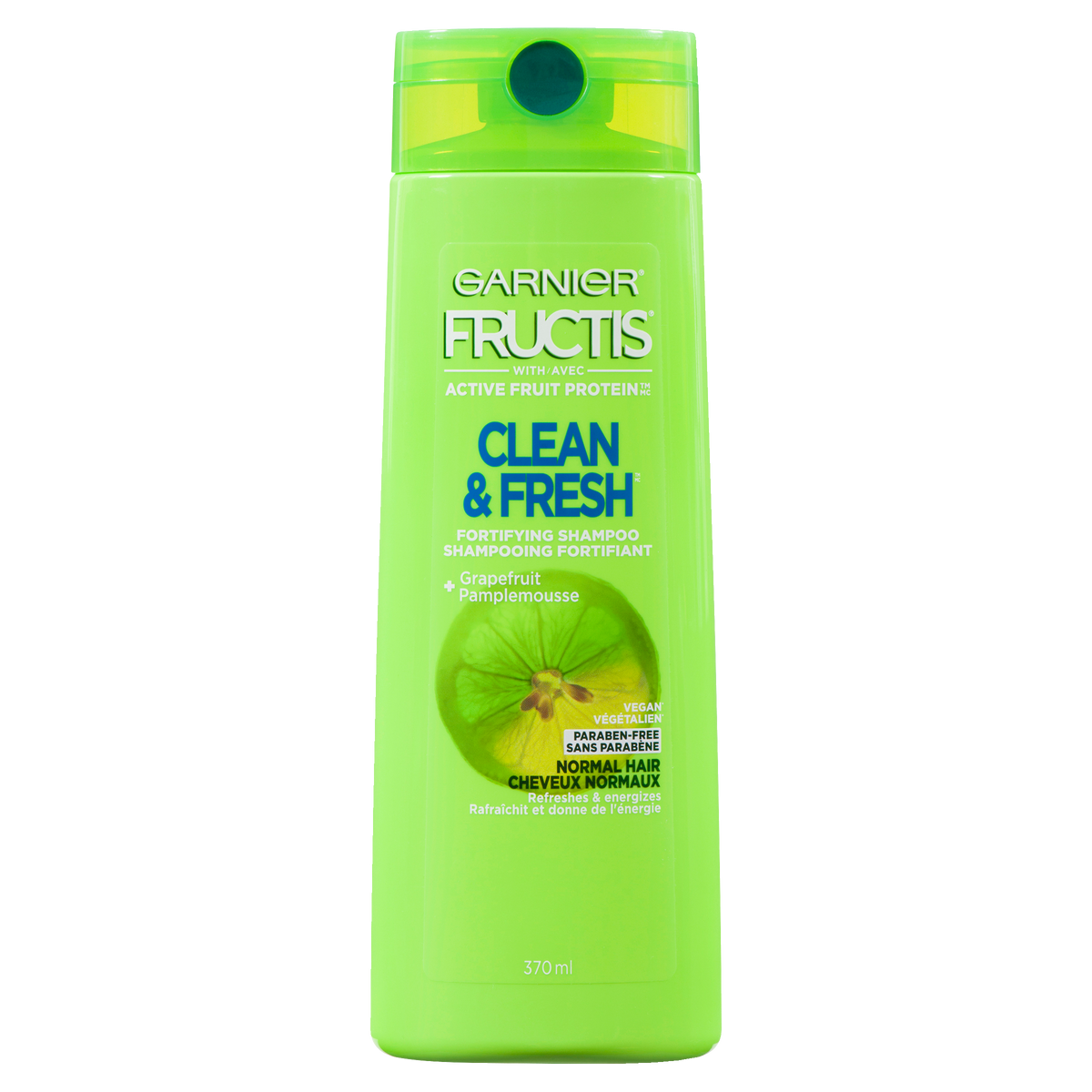 Garnier Fructis Clean & Fresh Fortifying Shampoo Normal Hair 370 ml ...