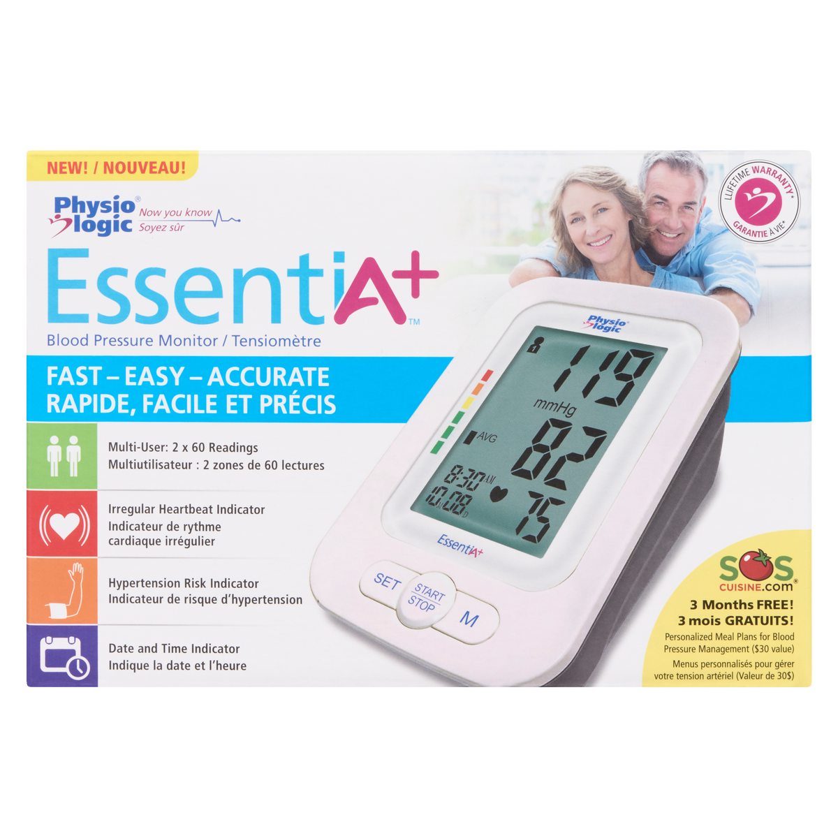 Physio Logic EssentiA+ Blood Pressure Monitor — GreenShield Pharmacy ...
