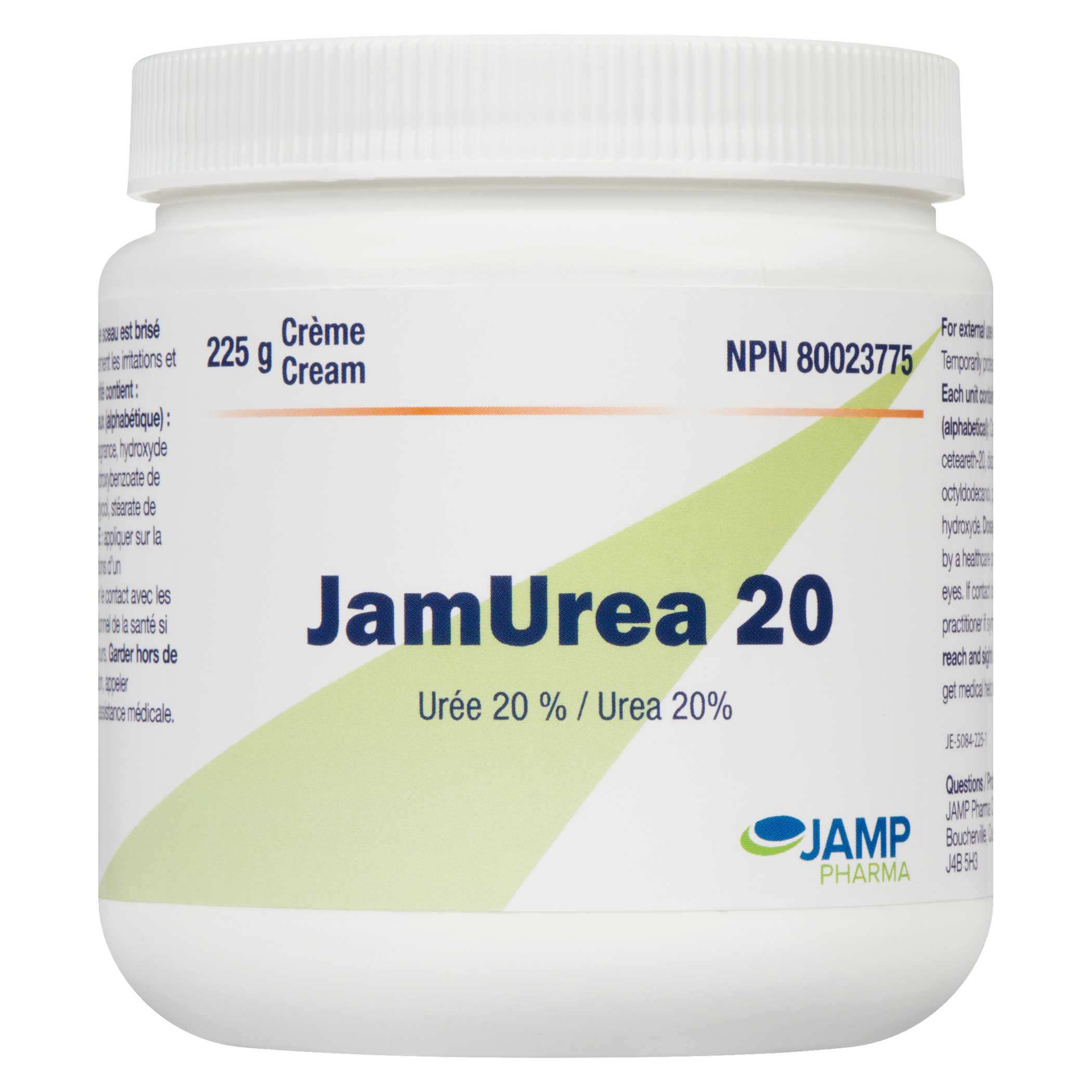 JAMP Pharma Cream JamUrea 20 225 g — GreenShield Pharmacy Health Store